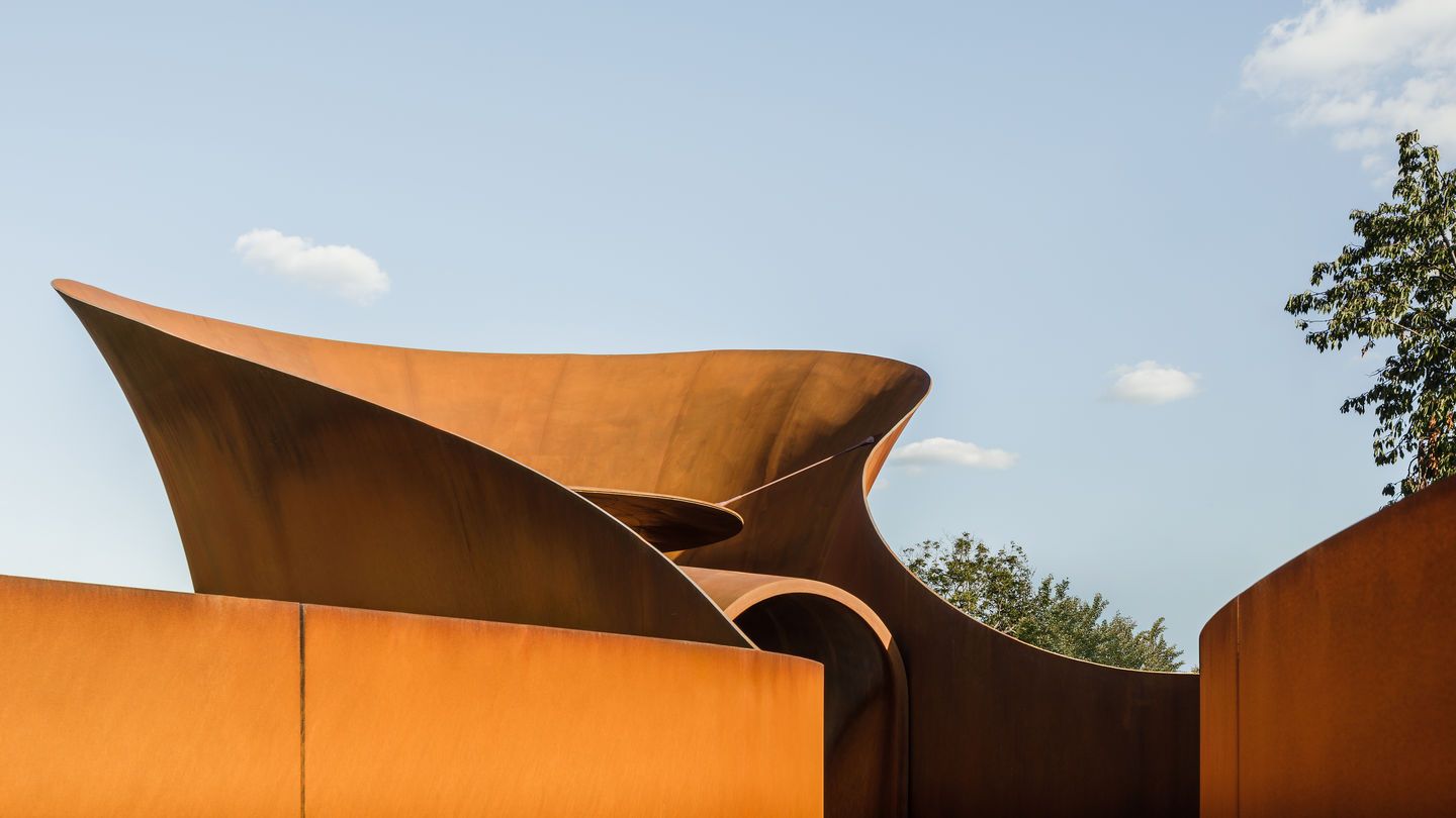 ArcelorMittal steel shapes “Doshi Retreat” at Vitra Campus - marketSTEEL international