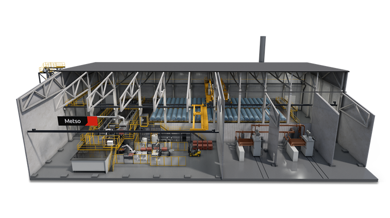 Metso unveils integrated copper electrowinning plant for cathode ...